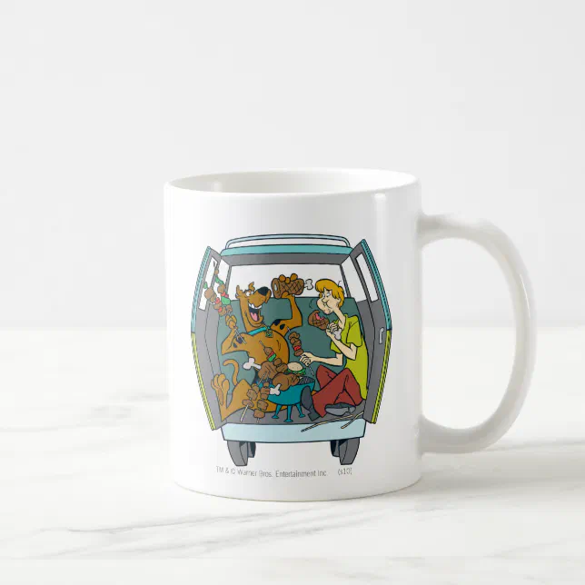 Scooby-Doo & Shaggy In Mystery Machine Coffee Mug | Zazzle