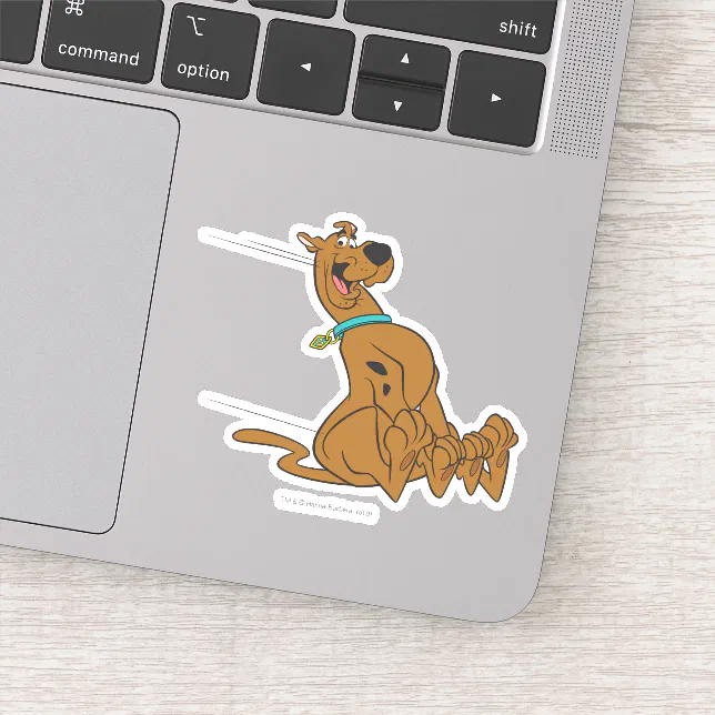 Scooby-Doo Slide Sticker | Zazzle