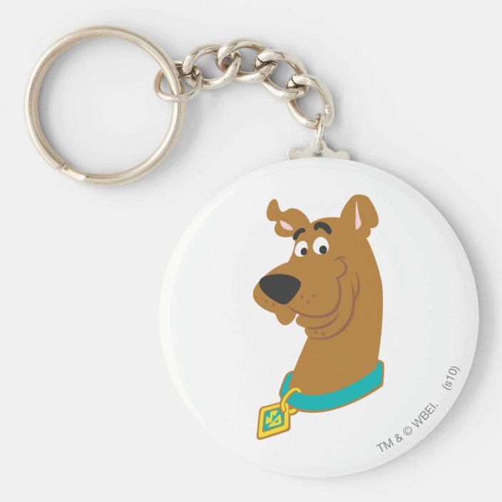 Scooby-Doo Smile Keychain | Zazzle.com