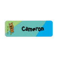 Scooby-Doo Smiling Face Kids' Label | Zazzle