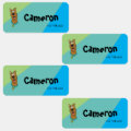 Scooby-Doo Smiling Face Labels | Zazzle