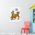 Scooby-Doo Soccer Overhead Kick Poster | Zazzle