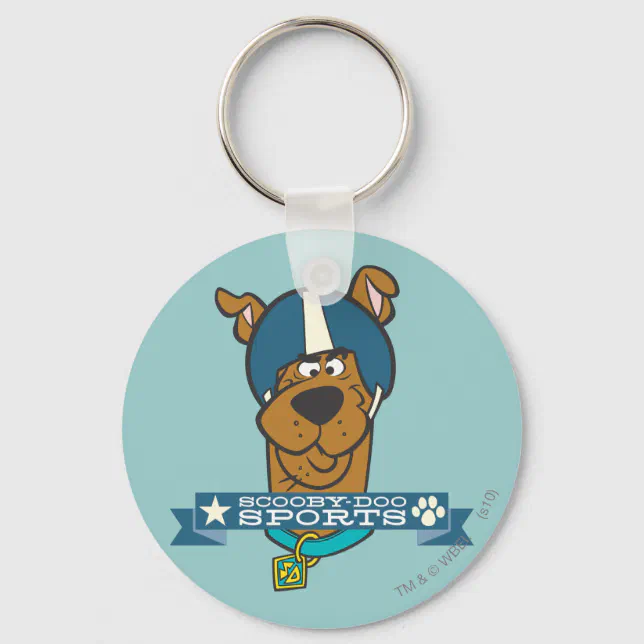 Scooby-Doo Sports Keychain | Zazzle