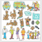 Scooby Doo Sticker Set | Zazzle