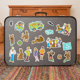 Scooby Doo Sticker Set | Zazzle