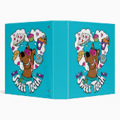 Scooby-Doo "Sweet Tooth" 3 Ring Binder | Zazzle