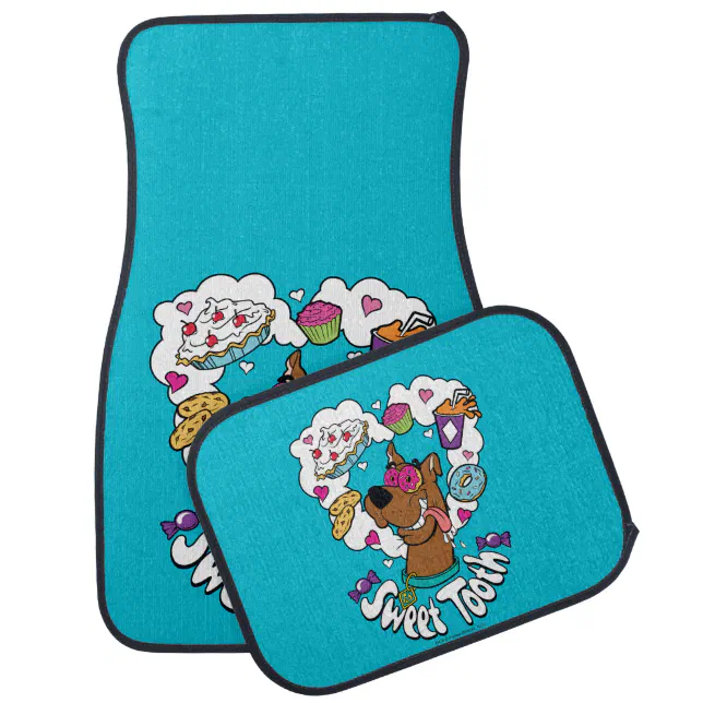 Scooby-Doo "Sweet Tooth" Car Floor Mat | Zazzle
