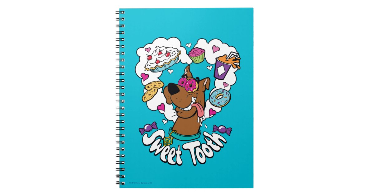 Scooby-Doo "Sweet Tooth" Notebook | Zazzle
