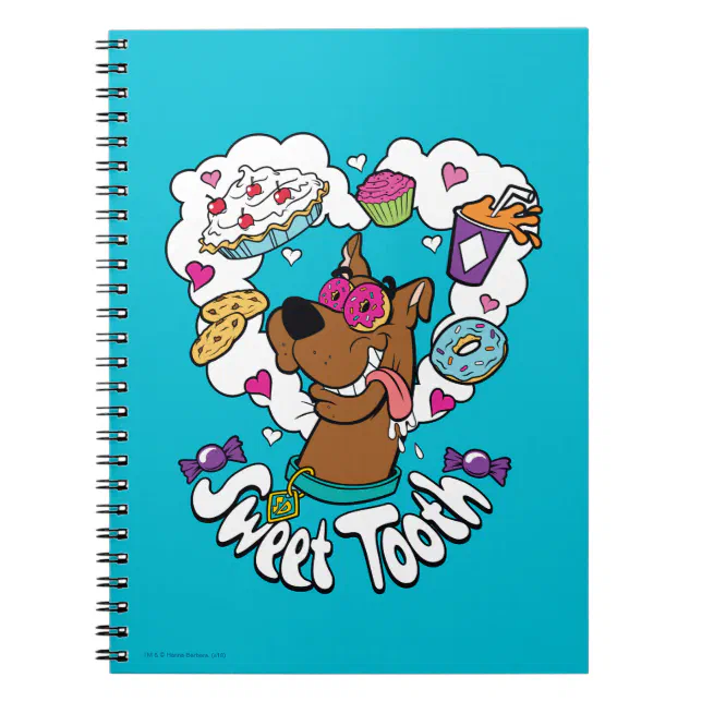 Scooby-Doo "Sweet Tooth" Notebook | Zazzle