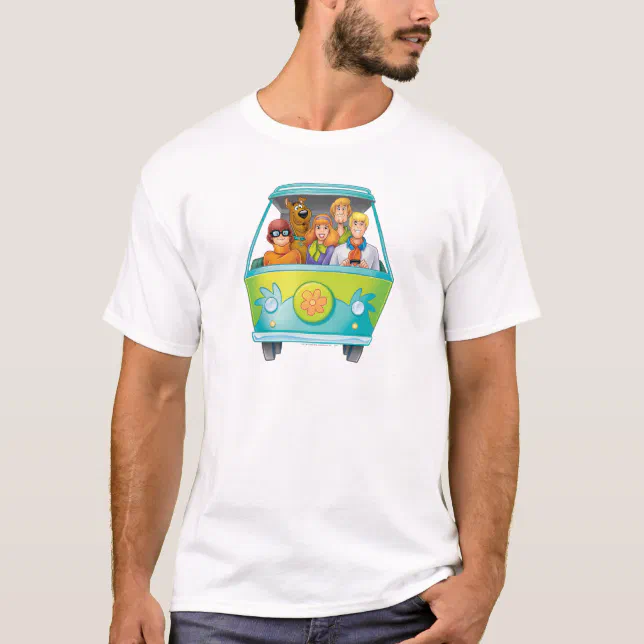Scooby-Doo & The Gang Mystery Machine Airbrush T-Shirt | Zazzle