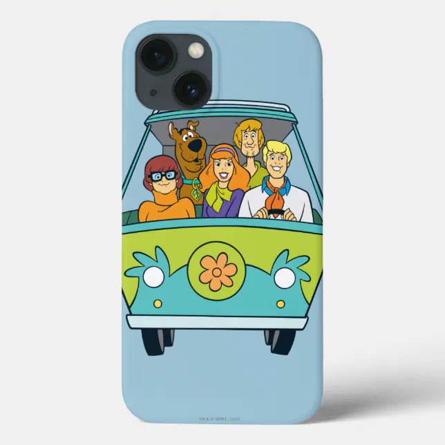 Scooby-Doo & The Gang Mystery Machine Case-Mate iPhone Case | Zazzle