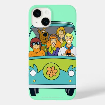 Scooby-Doo & The Gang Mystery Machine Case-Mate iPhone Case | Zazzle