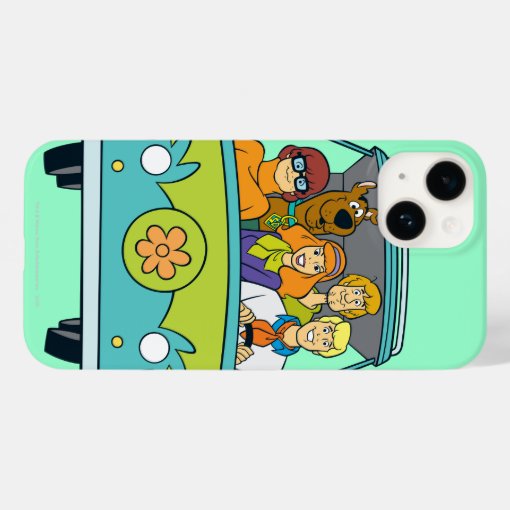 Scooby-Doo & The Gang Mystery Machine Case-Mate iPhone Case | Zazzle