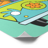 Scooby-Doo & The Gang Mystery Machine Poster | Zazzle