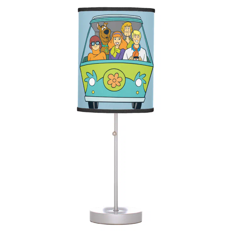 Scooby-Doo & The Gang Mystery Machine Table Lamp | Zazzle