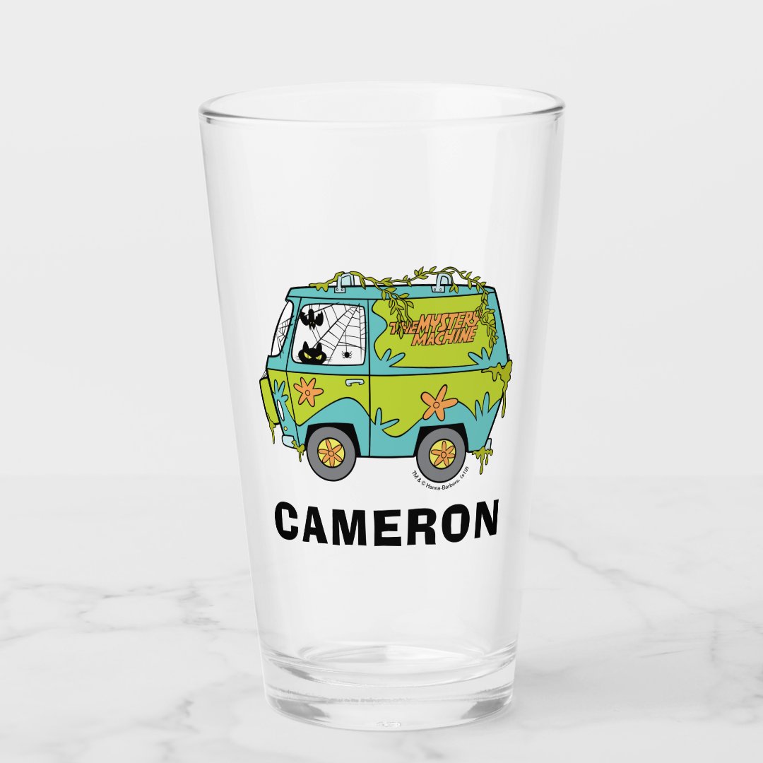 Scooby-Doo | The Mystery Machine Glass | Zazzle