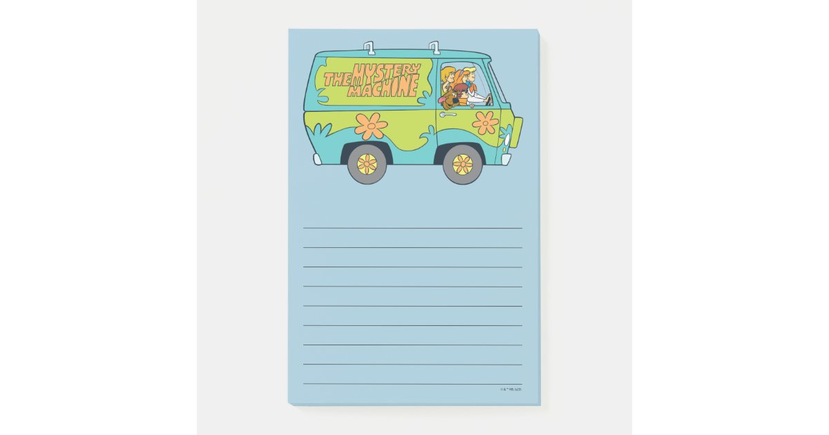 Scooby-Doo | The Mystery Machine Post-it Notes | Zazzle