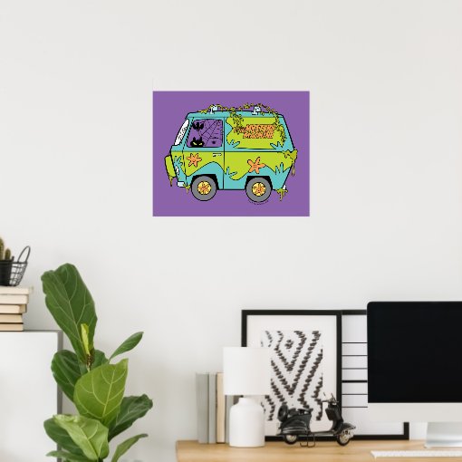 Scooby-Doo | The Mystery Machine Poster | Zazzle