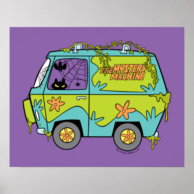 Scooby-Doo | The Mystery Machine Poster | Zazzle
