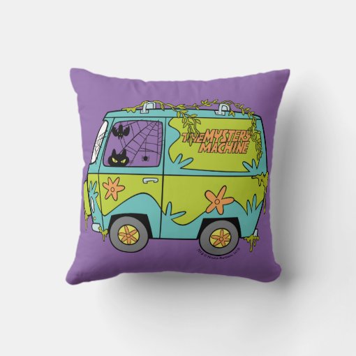 Scooby-Doo | The Mystery Machine Throw Pillow | Zazzle