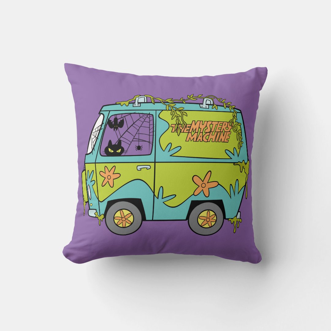 Scooby-Doo | The Mystery Machine Throw Pillow | Zazzle