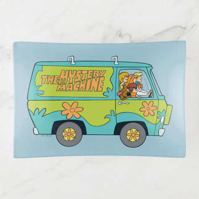 Scooby-Doo | The Mystery Machine Trinket Tray | Zazzle