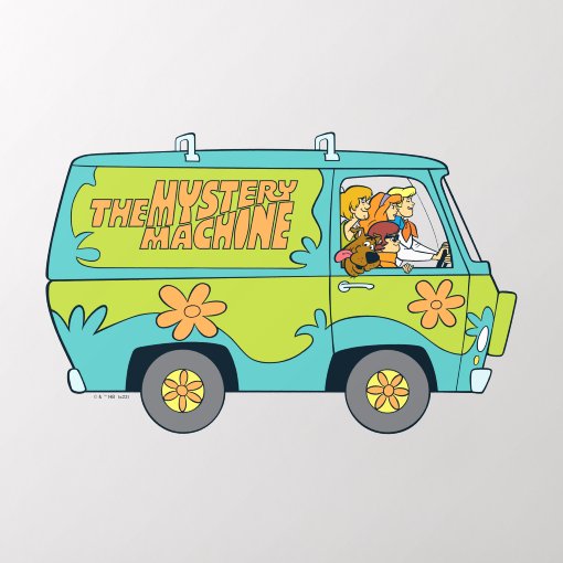 Scooby-Doo | The Mystery Machine Wall Decal | Zazzle