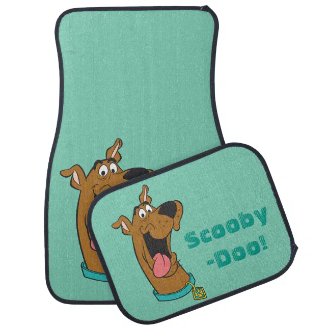 Scooby-Doo Tongue Out Car Mat | Zazzle