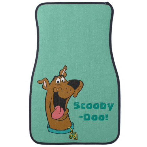 Scooby-Doo Tongue Out Car Mat | Zazzle