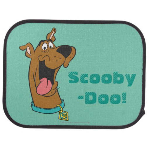 Scooby-Doo Tongue Out Car Mat | Zazzle