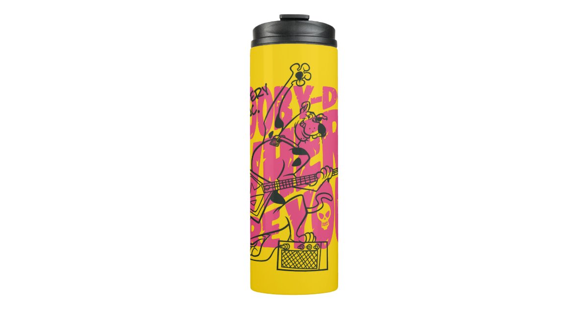 Scooby-Doo Where Are You Punk Guitar Riff Thermal Tumbler | Zazzle