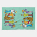 Scooby-Doo | Whole Gang 14 Mystery Inc Kitchen Towel | Zazzle