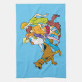 Scooby-Doo | Whole Gang 18 Mystery Inc Kitchen Towel | Zazzle