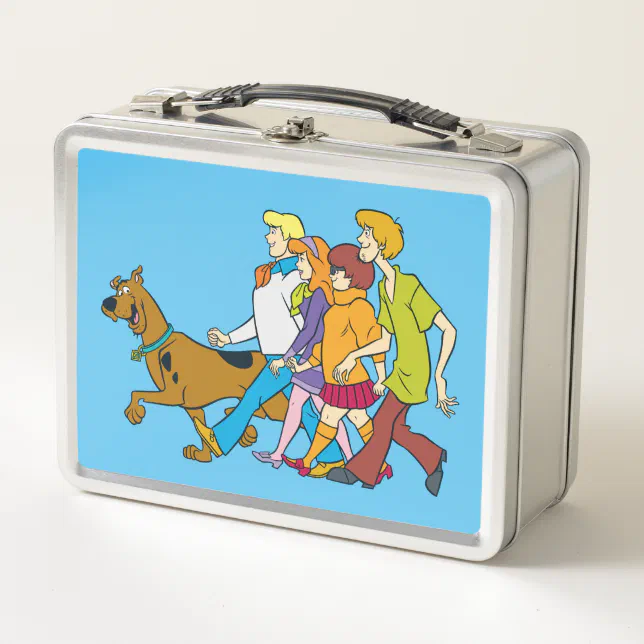 Scooby-Doo | Whole Gang 18 Mystery Inc Metal Lunch Box | Zazzle
