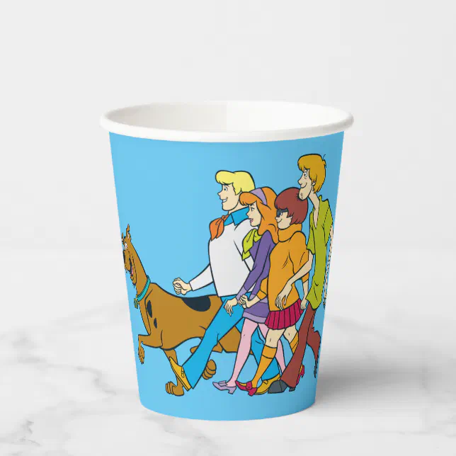 Scooby-Doo | Whole Gang 18 Mystery Inc Paper Cups | Zazzle