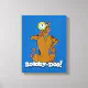 Scooby-Doo With Magnifying Glass Canvas Print | Zazzle