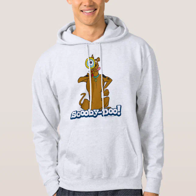 Scooby-Doo With Magnifying Glass Hoodie | Zazzle