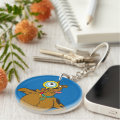 Scooby-Doo With Magnifying Glass Keychain | Zazzle