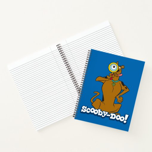 Scooby-Doo With Magnifying Glass Notebook | Zazzle