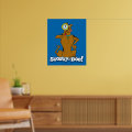 Scooby-Doo With Magnifying Glass Poster | Zazzle