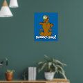 Scooby-Doo With Magnifying Glass Poster | Zazzle