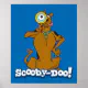 Scooby-Doo With Magnifying Glass Poster | Zazzle