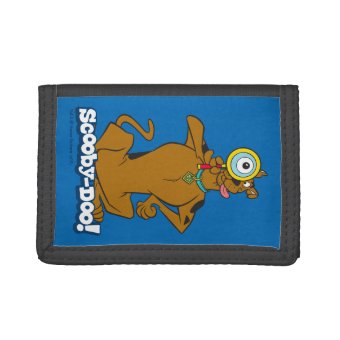 Scooby-Doo With Magnifying Glass Trifold Wallet | Zazzle