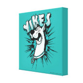 Scooby-Doo "Yikes!" Halftone Graphic Canvas Print | Zazzle