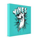 Scooby-Doo "Yikes!" Halftone Graphic Canvas Print | Zazzle