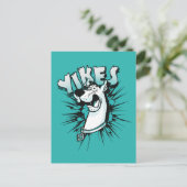 Scooby-Doo "Yikes!" Halftone Graphic Postcard | Zazzle