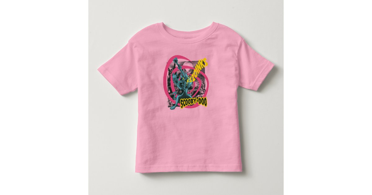 Scooby-Doo Zoinks Punk Guitar Graphic Toddler T-shirt | Zazzle