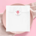 Scooped Up Ice Cream Bridal Shower Personalized Classic Round Sticker ...