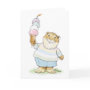 Scooper-duper Birthday Muskrat Card | Zazzle