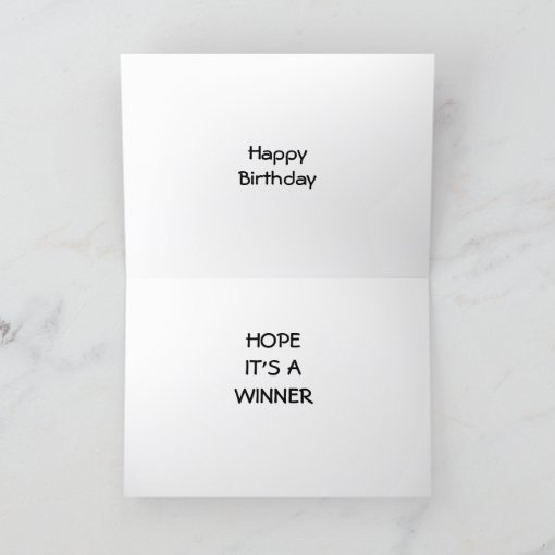 "SCORE" - IT'S YOUR DAY (BIRTHDAY) CARD | Zazzle